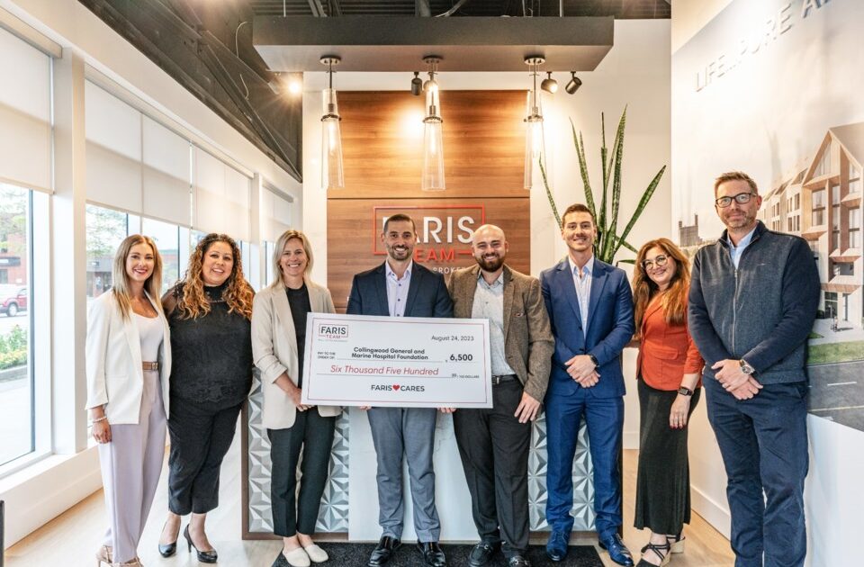 Faris Team donates $6,500 to CGMH Foundation’s MRI campaign – CGMHF