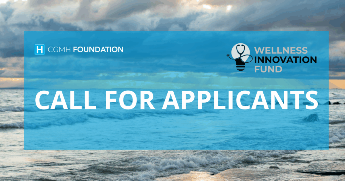Investing in Wellness: CGMH Foundation Seeks Innovative Healthcare ...